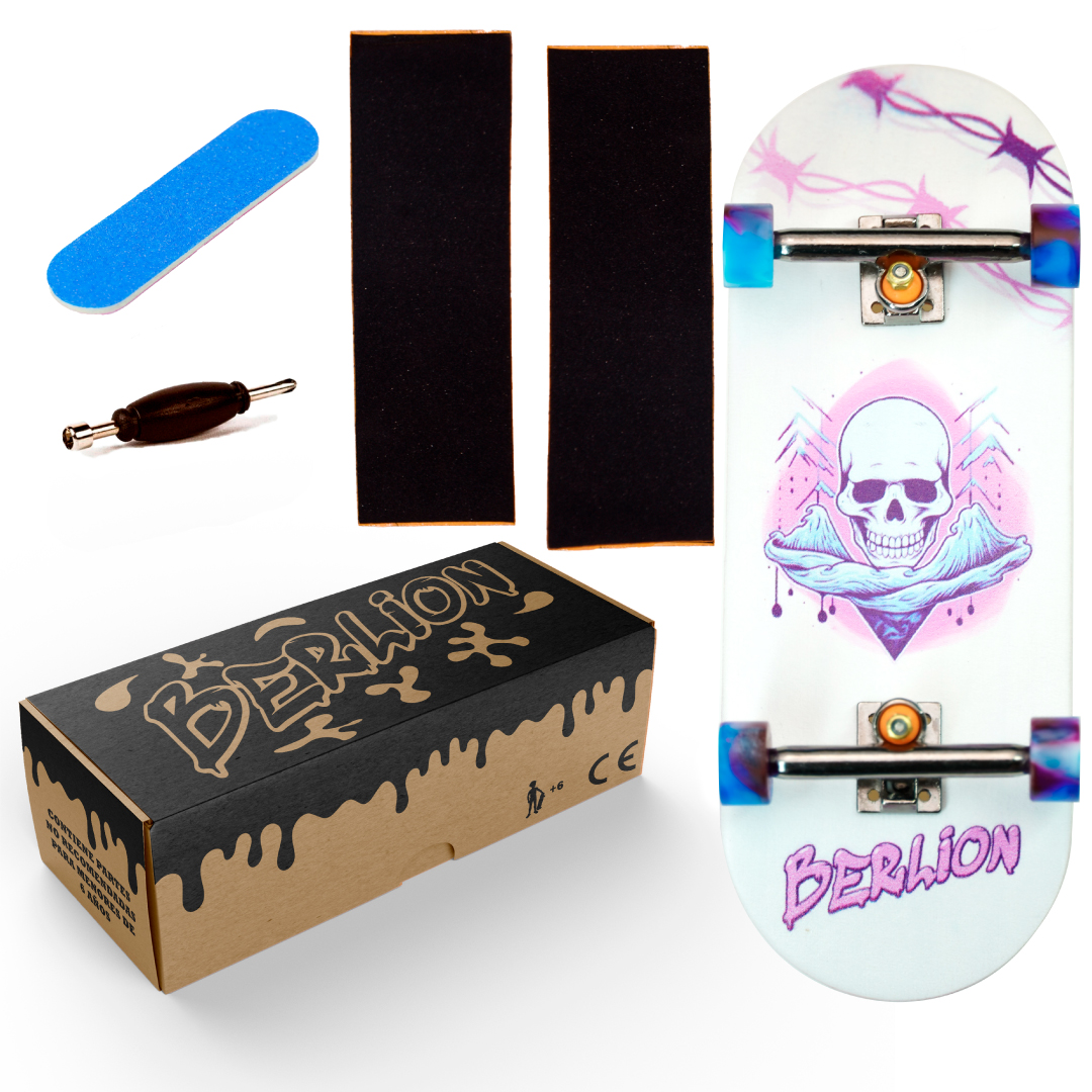 Fingerboard completo 36mm TOP MORADO - Berlion Fingerboard